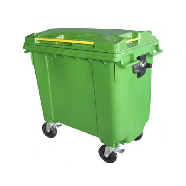 Mobile Wheelie Bin - Green - 660L - Master Jack