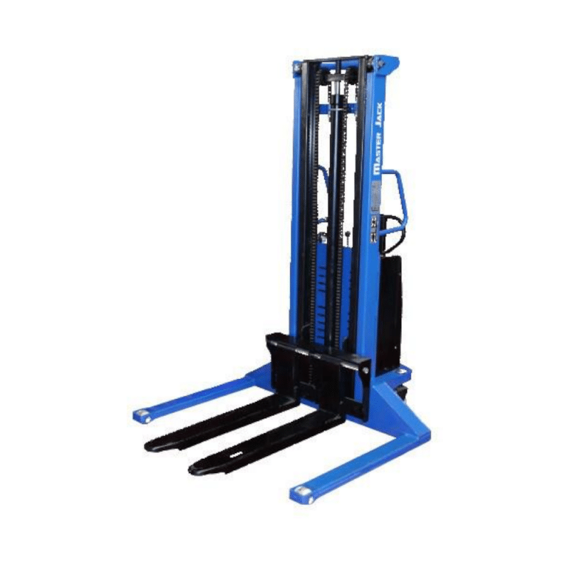 Semi-Electric Stacker Wide Straddle - 1000kg 3000m - Master Jack