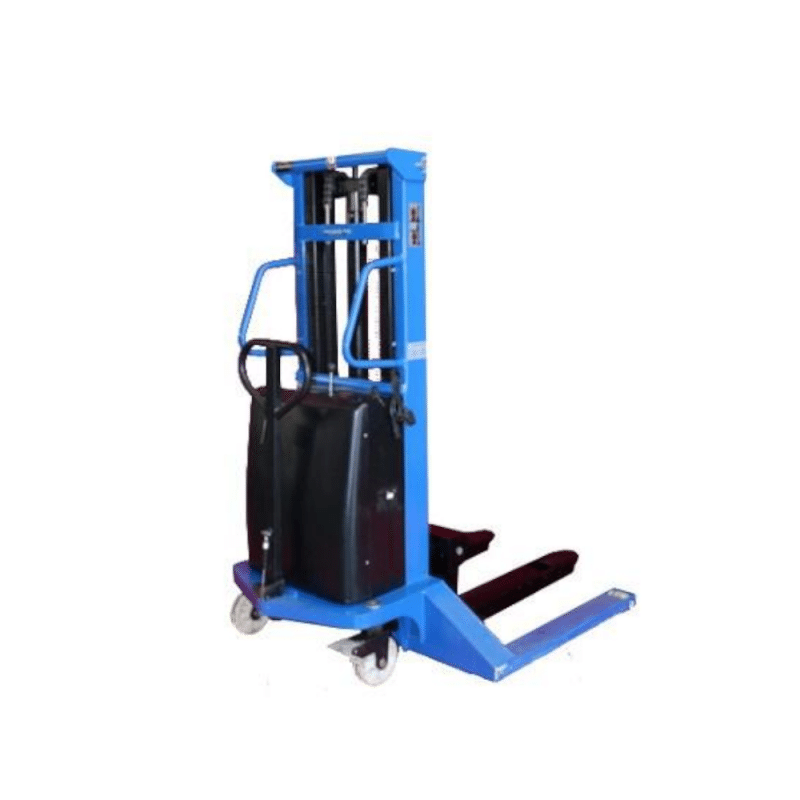 Semi-Electric Stacker Wide Straddle - 1500kg 2500mm - Master Jack