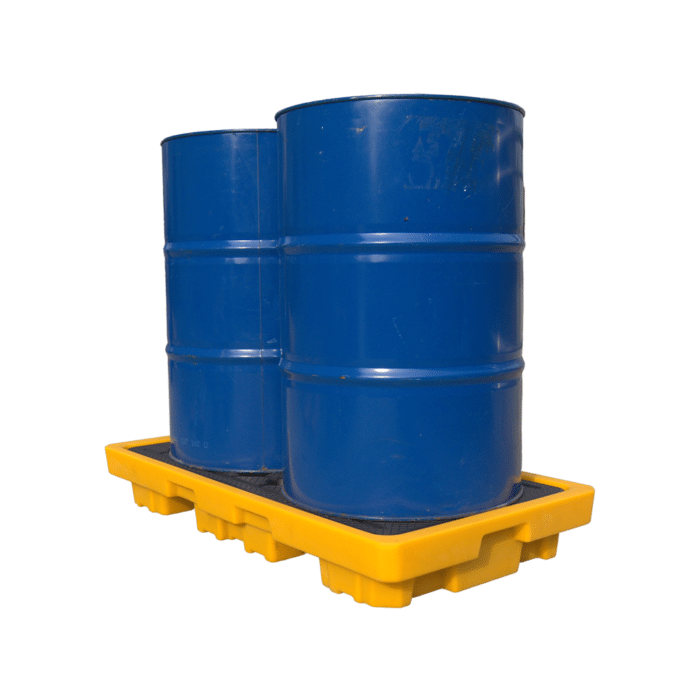 Plastic Spill Pallets for Two Drums - Master Jack